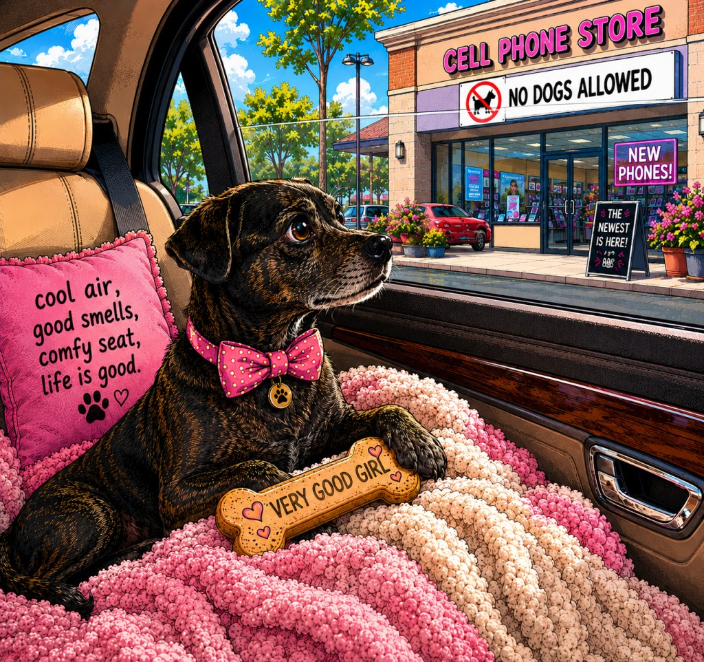 Sassy Goes to the Cell Phone Store…Almost – Third Act With Pattie